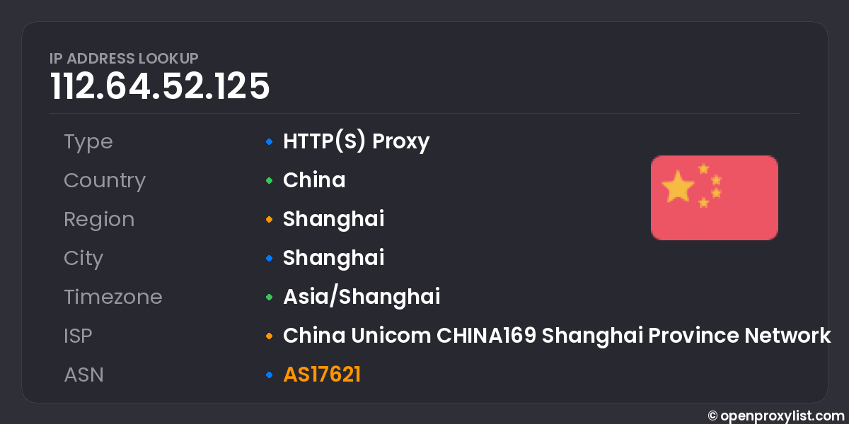 Open Proxy List — HTTP(S) Proxy Server China #23353946